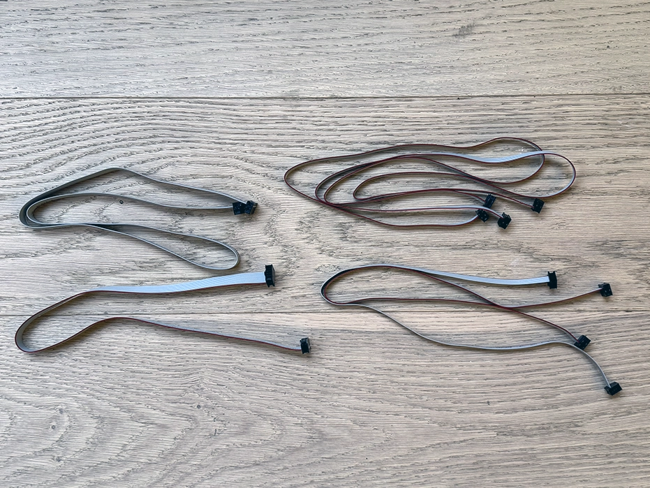 Extended Ribbon Cable Pack for 7U (Medium and Long) - intellijel